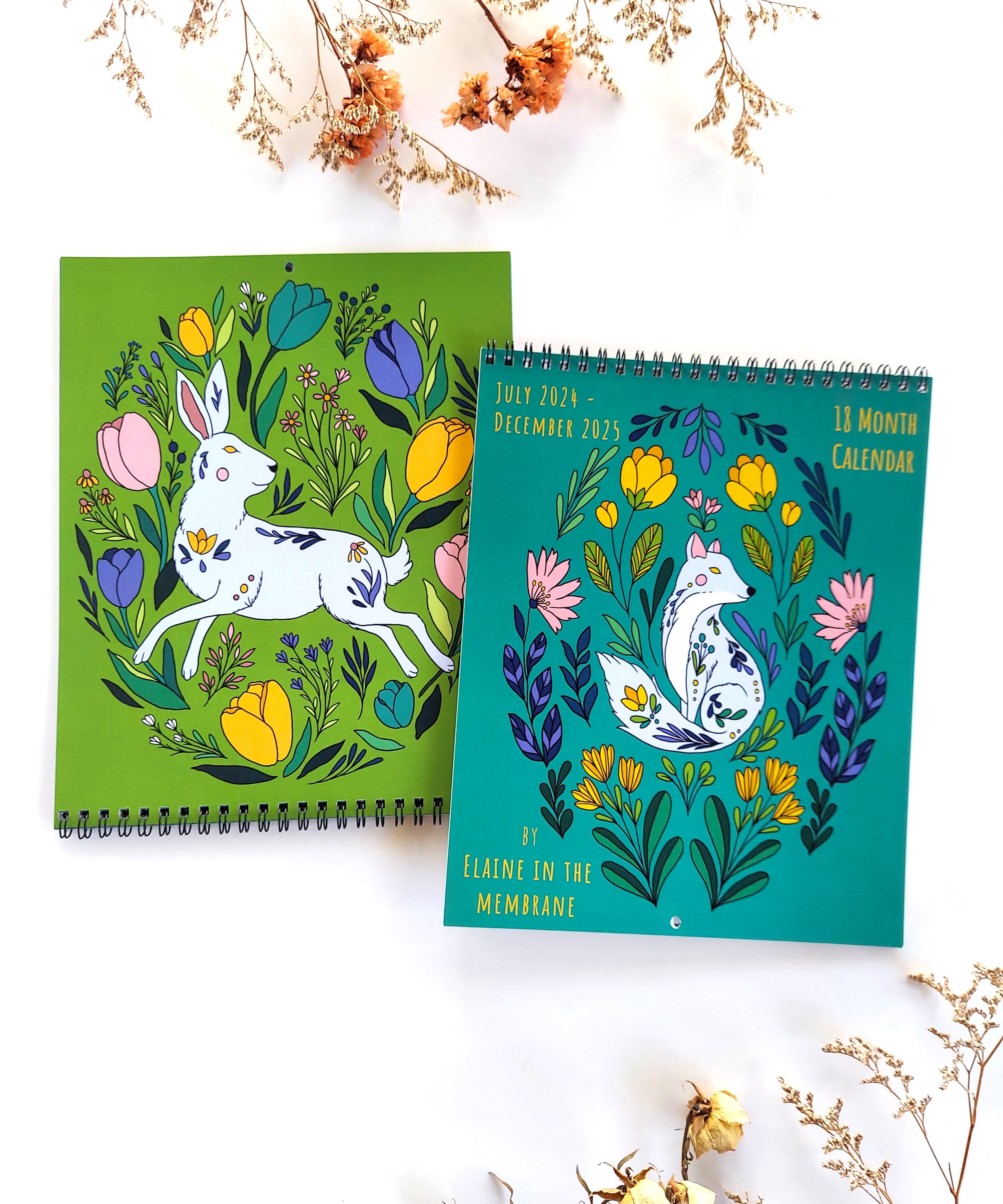 2025 Calendar – Elaine in the Membrane